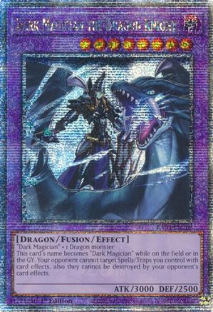 Dark Magician the Dragon Knight (Quarter Century Secret Rare) - RA03-E – Hobbiesville