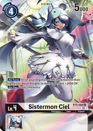 Sistermon Ciel (alternate Art) (bt6-084 R) Rare Foil – Hobbiesville