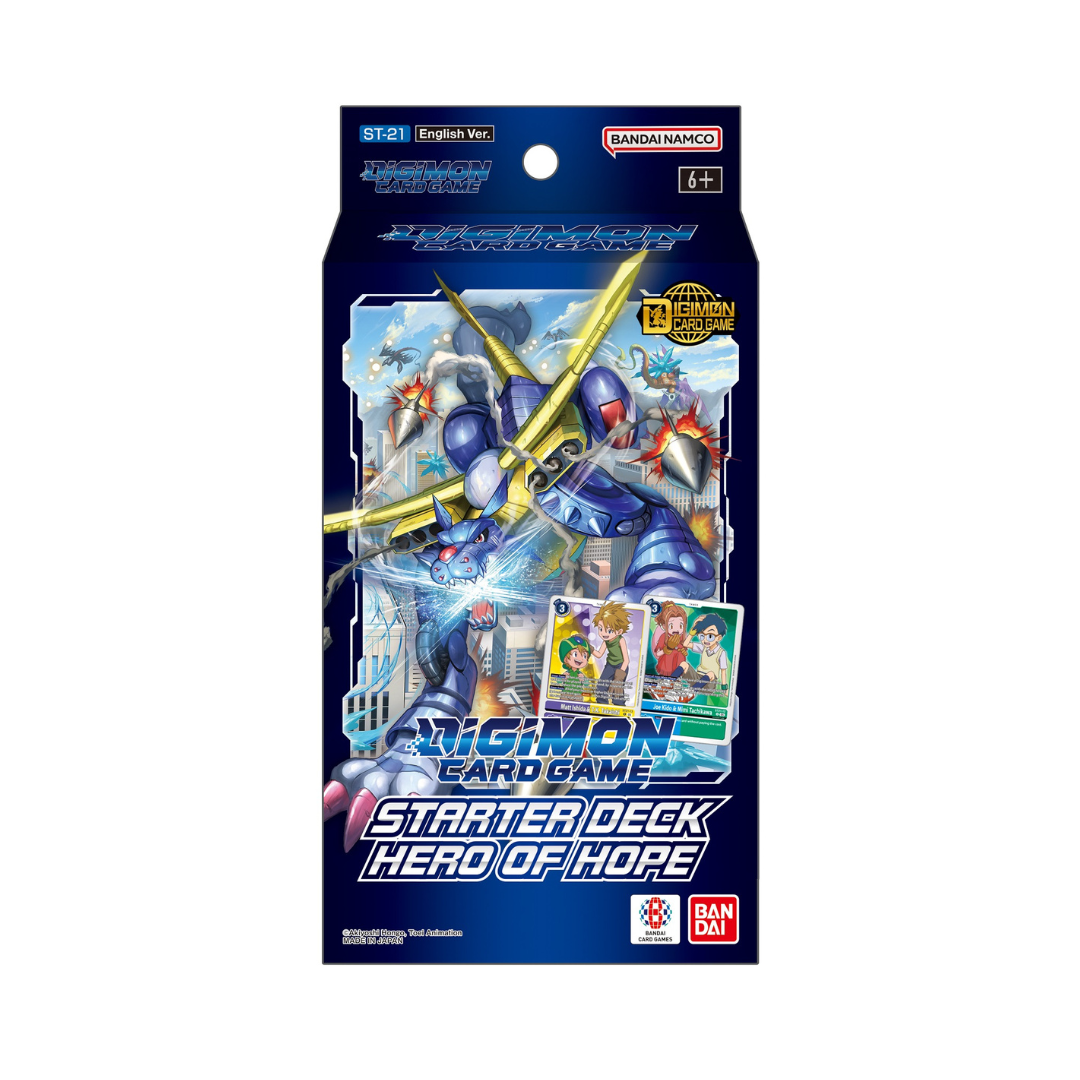 Digimon Card Game - Starter Deck - Hero Of Hope – Hobbiesville