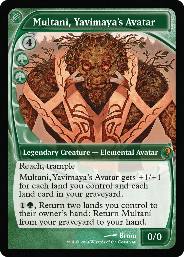 Multani, Yavimaya's Avatar (MB2-248) Foil – Hobbiesville