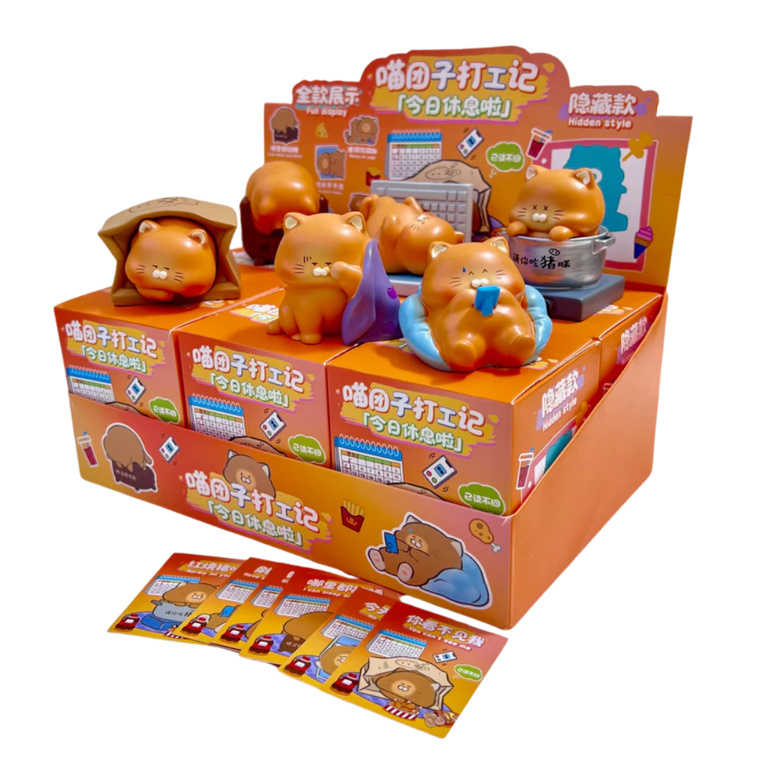 Lunch Break Cats Figurine Blind Box – Hobbiesville