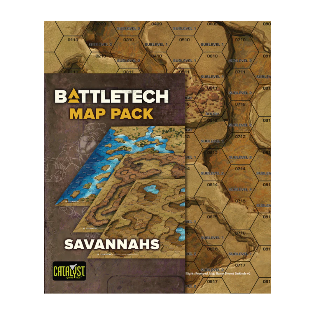 Battletech - Map Pack - Savannah – Hobbiesville