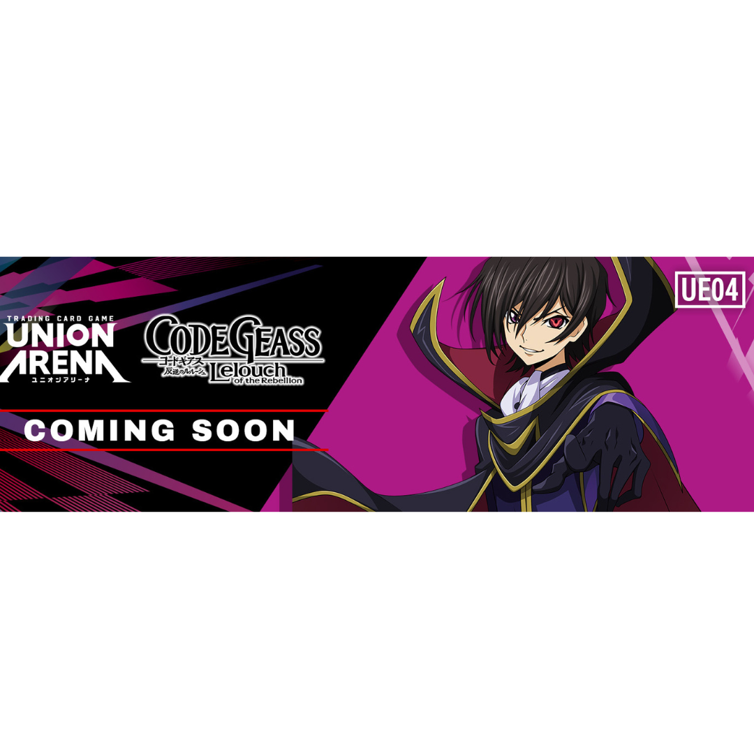 Union Arena TCG Code Geass Lelouch Of The Rebellion Booster Box (Engli ...
