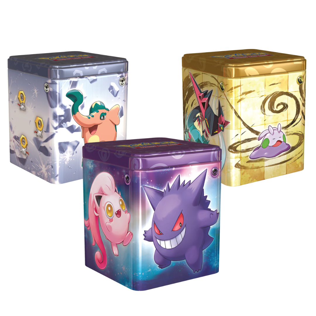 Pokemon - Stacking Tin Q1 2024 - Bundle of 3 – Hobbiesville