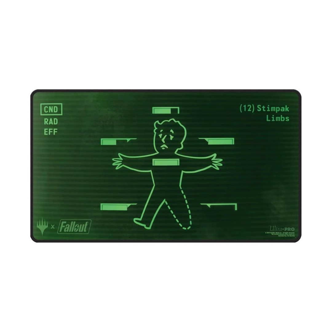 Ultra Pro - Playmat Black Stitched - MTG Fallout Y – Hobbiesville