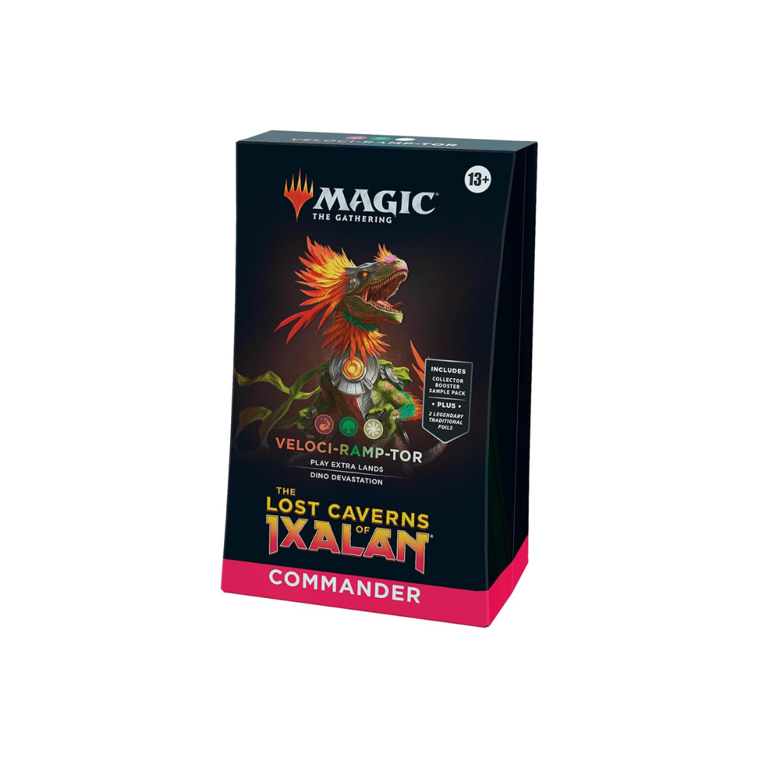 MTG - Lost Caverns of Ixalan Commander Decks - Veloci-ramp-tor ...