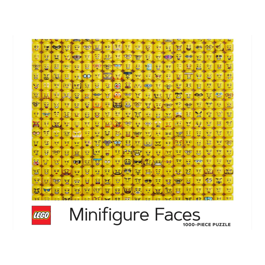 LEGO - Minifigure Faces 1,000-Piece Puzzle – Hobbiesville