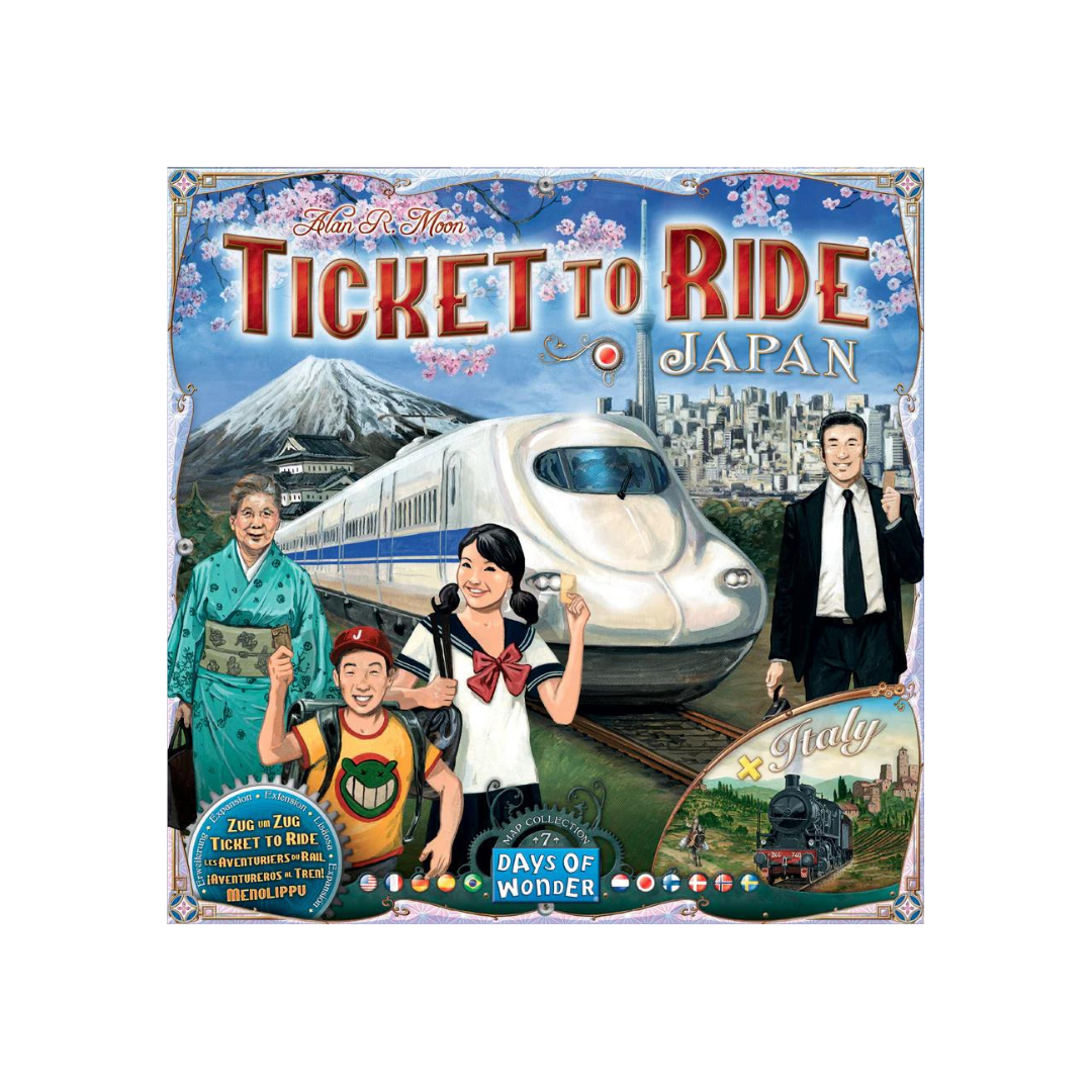 Ticket to Ride: Map Pack #7 - Japan & Italy Expansion – Hobbiesville