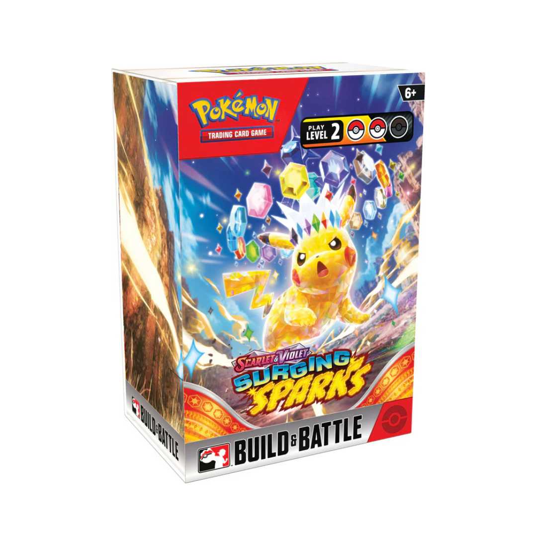 Pokemon - Scarlet and Violet - Surging Sparks - Build and Battle Kit ...