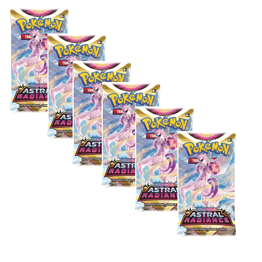 Pokemon Astral Radiance Booster Pack Bundle - 6 Packs – Hobbiesville