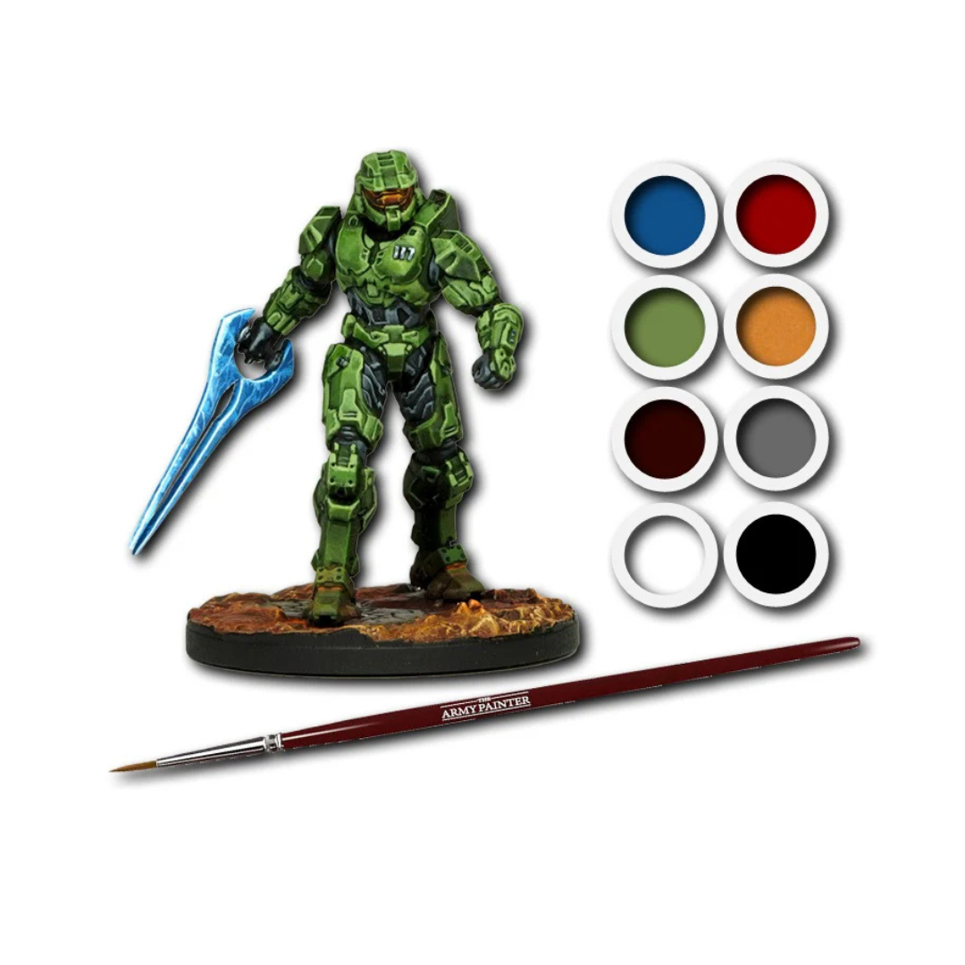 Halo: Flashpoint - Master Chief Paint Set – Hobbiesville