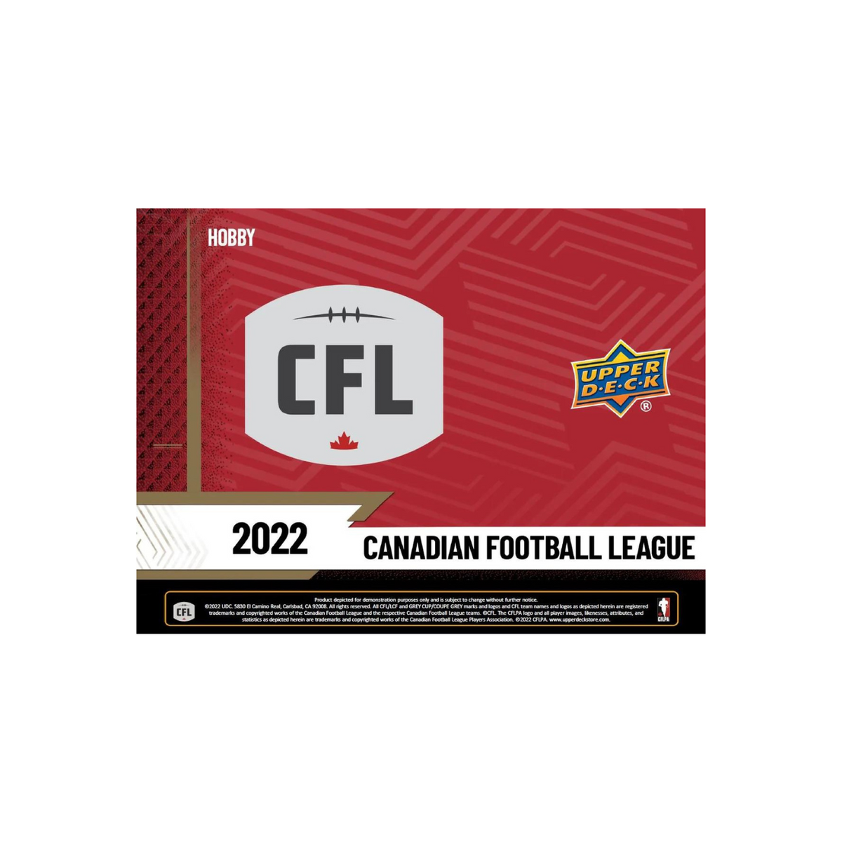 2022 Upper Deck Cfl Football Hobby Box By Upper Deck | – Hobbiesville