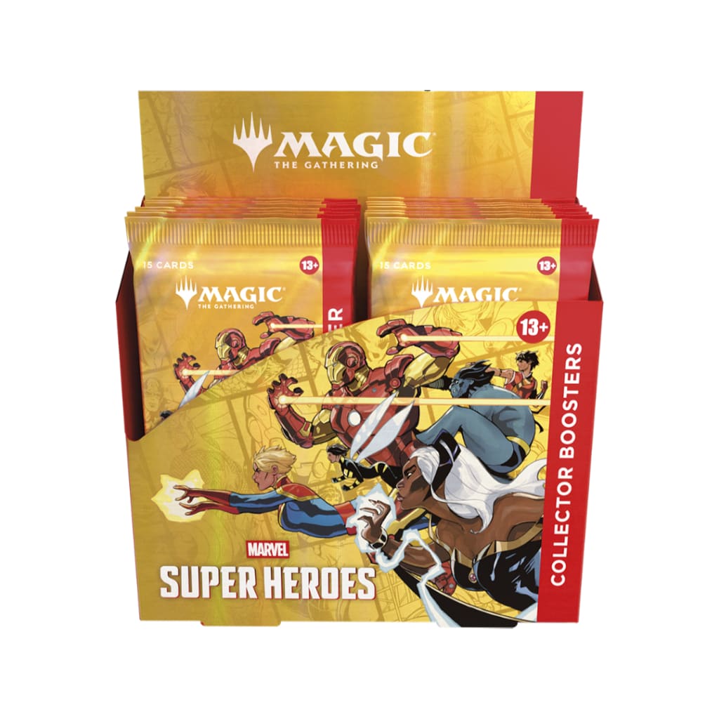 Mtg - Marvel Super Heroes Collector Booster Box (pre Order) – Hobbiesville