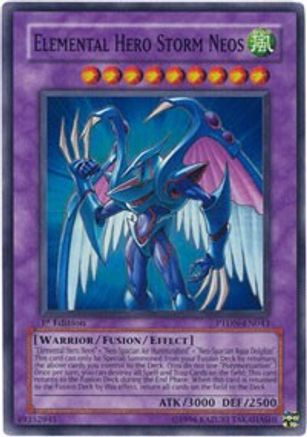 Elemental Hero Storm Neos (ptdn-en043) Super Rare Unlimited – Hobbiesville