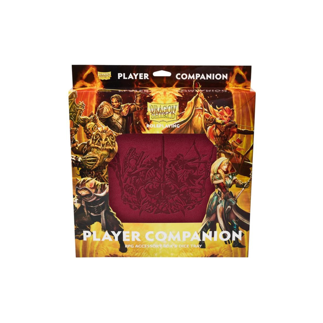 Dragon Shield Rpg Player Companion - Blood Red By Dragon – Hobbiesville