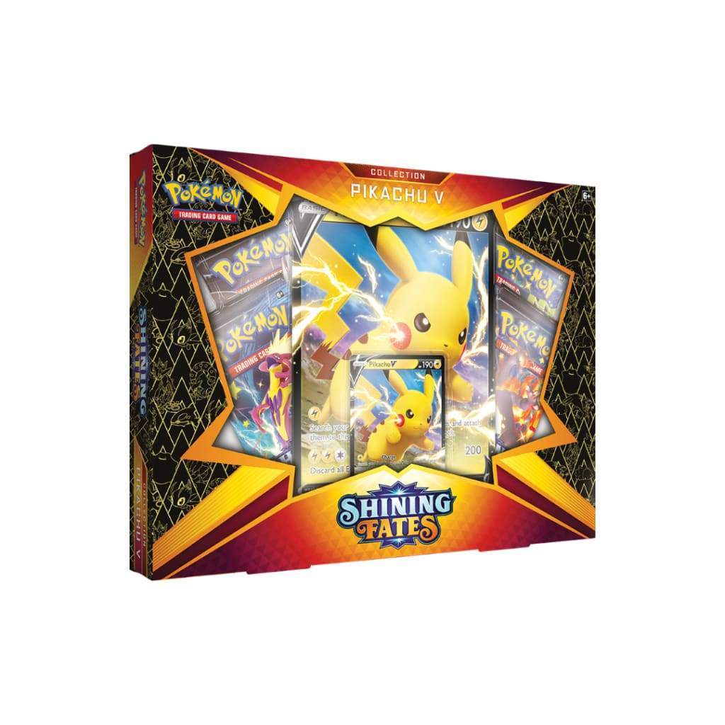 (damaged) Pokemon Shining Fates Pikachu v Box By Pokemon | – Hobbiesville
