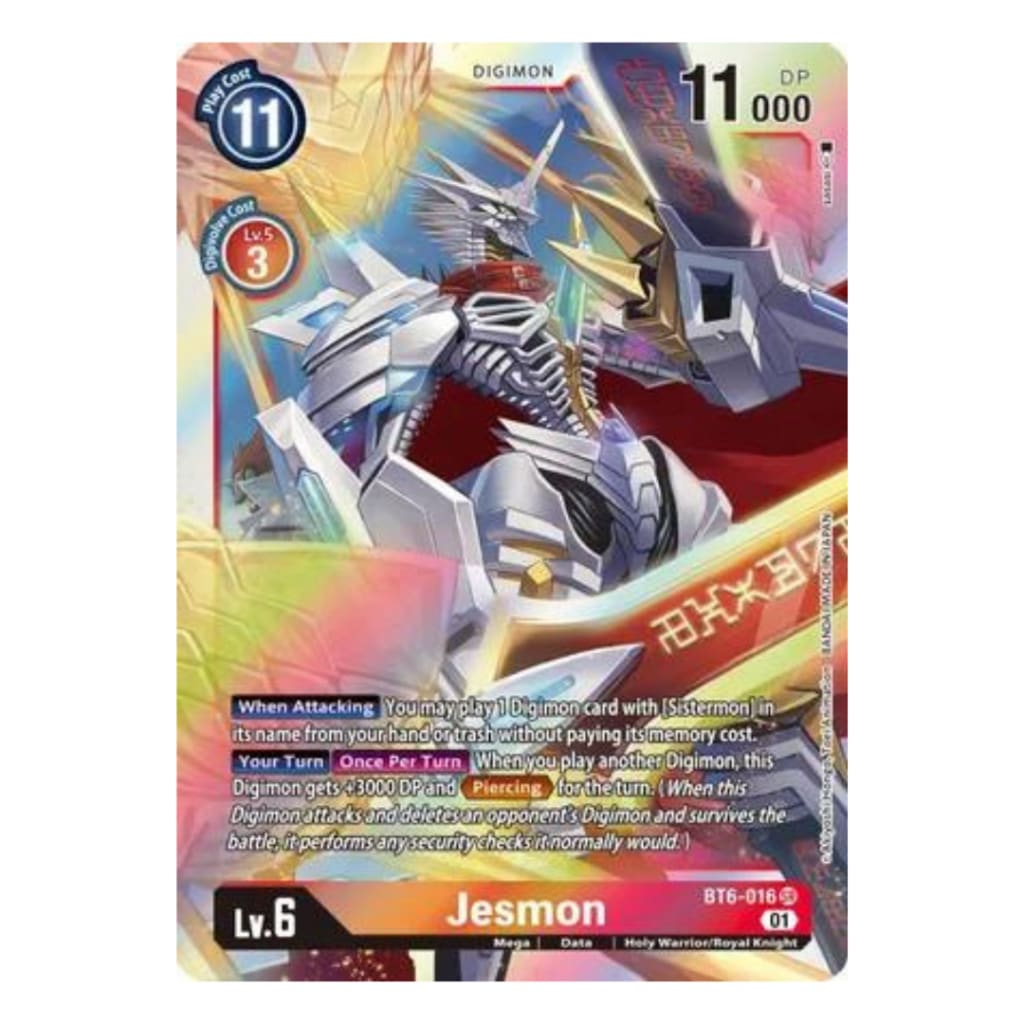 Jesmon Double Diamond By Digimon | Hobbiesville