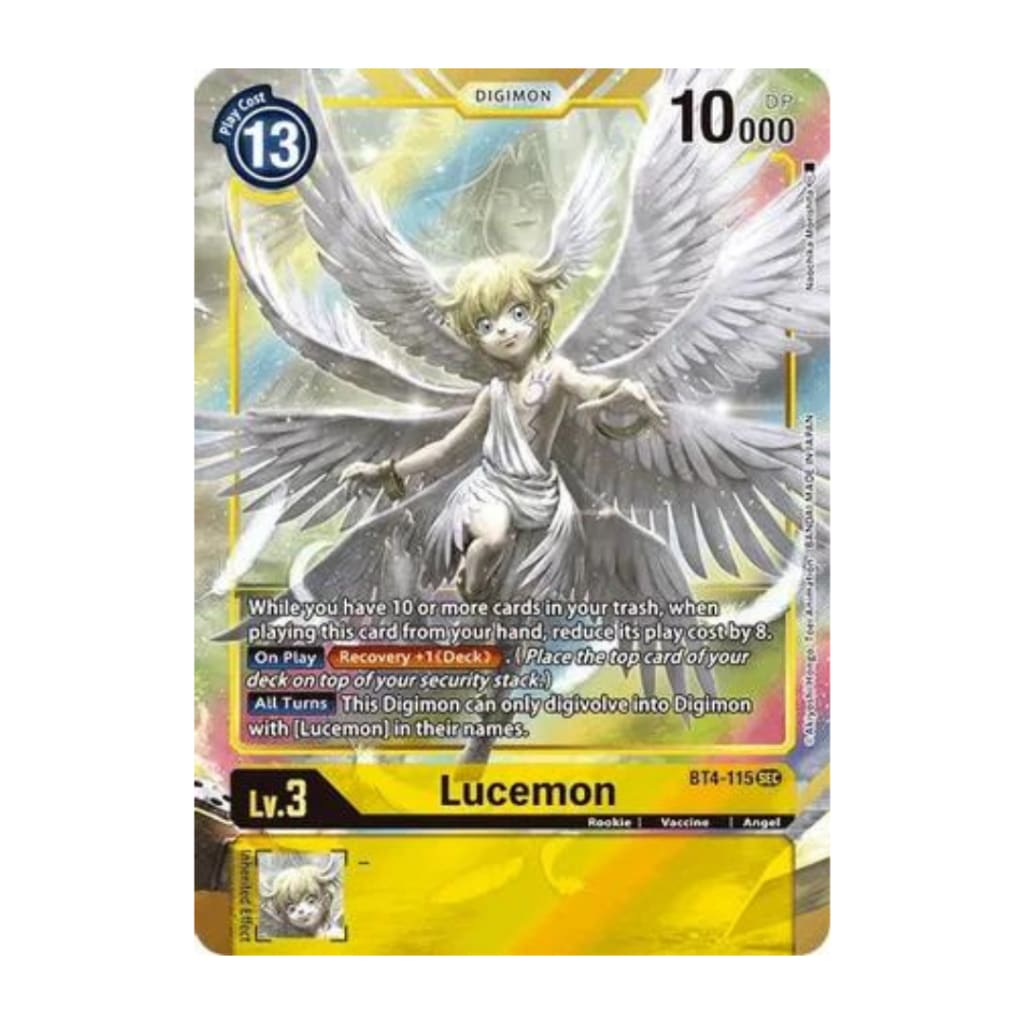 Lucemon (alternate Art) Great Legend By Digimon | – Hobbiesville