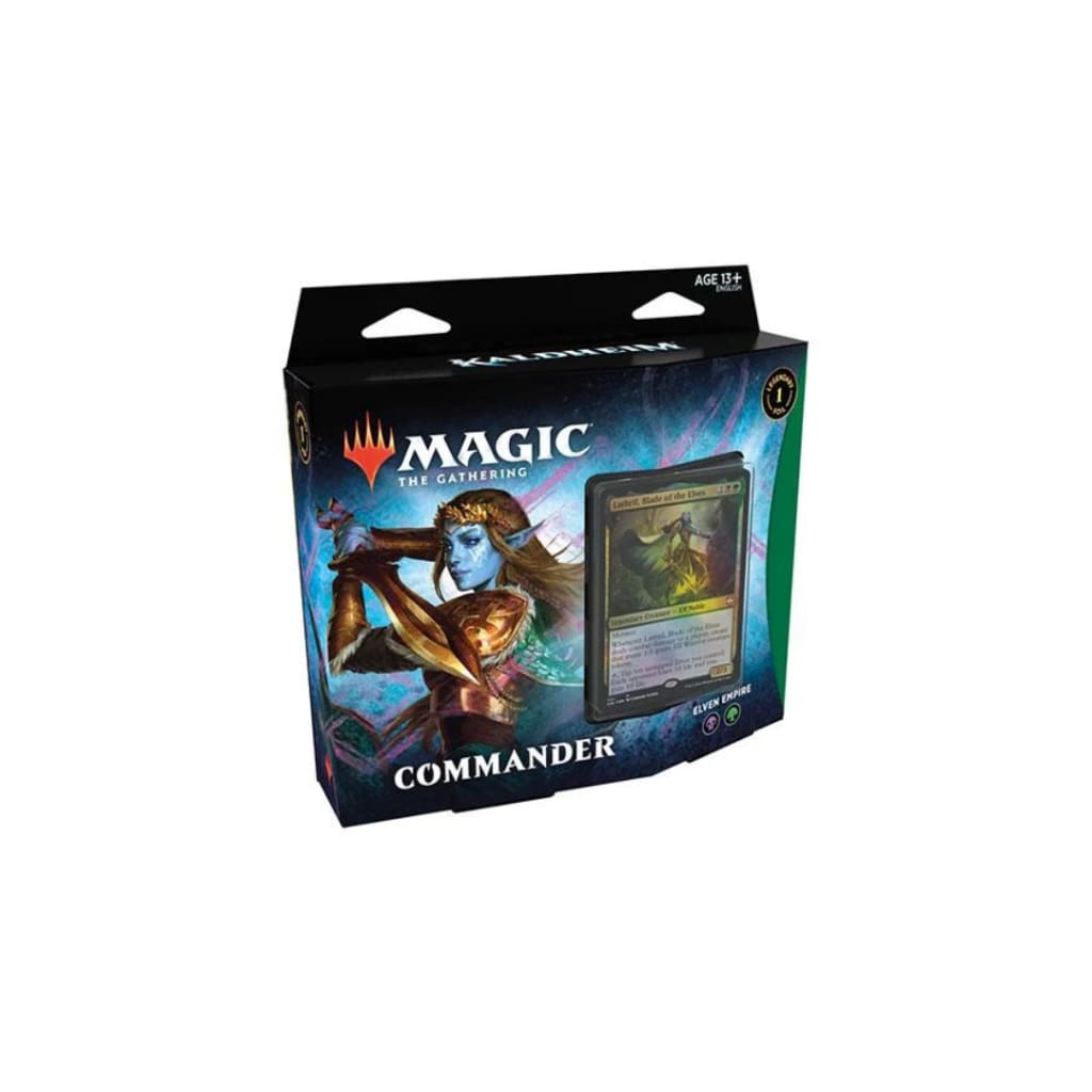 Mtg - Kaldheim - Commander Deck - Elven Empire By Wizards – Hobbiesville