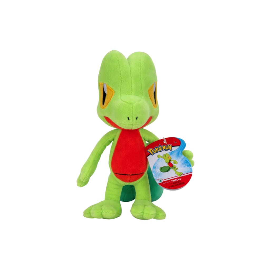Pokemon 7 Inch Plush - Treecko By Pokemon | Hobbiesville