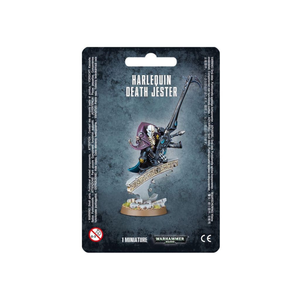 Warhammer 40,000 - Harlequins - Death Jester By Games – Hobbiesville